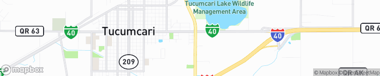 TruckMap | Walmarts near Tucumcari, NM