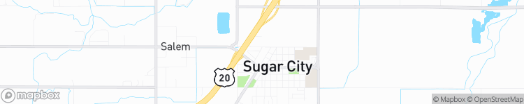 TruckMap | Truck Stop near Sugar City, ID