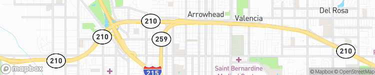 TruckMap | Distribution Centers near San Bernardino, CA