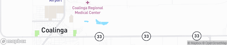 TruckMap | Cross-Docking Facilities near Coalinga, CA