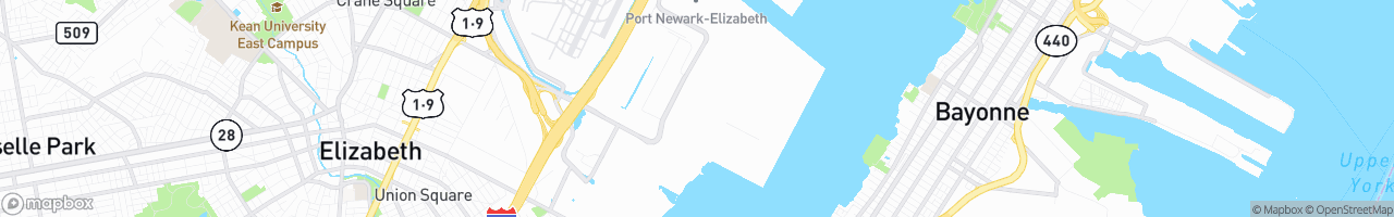 TruckMap | APM Terminals Port Elizabeth 5080 McLester St Elizabeth NJ 7207