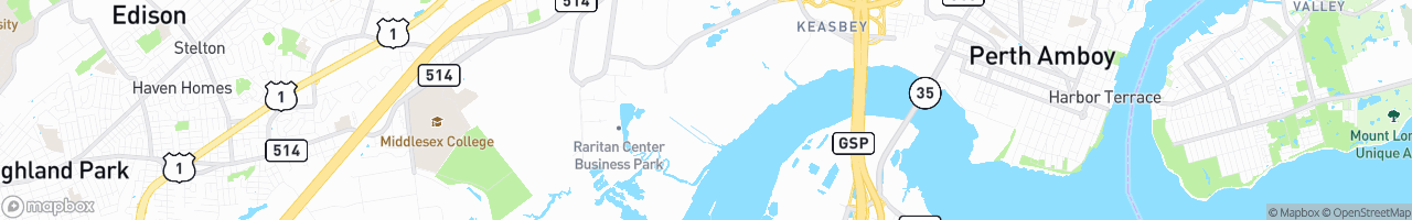 TruckMap | FedEx Ground 6000 Riverside Dr Keasbey NJ 08832