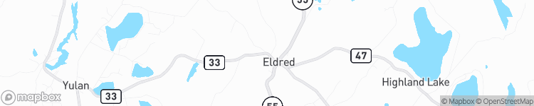 TruckMap | Weigh Stations near Eldred, New York