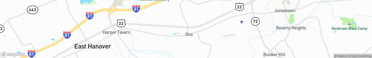 TruckMap | Ono Truck Center I-81 Exit 85 Ono PA 17038