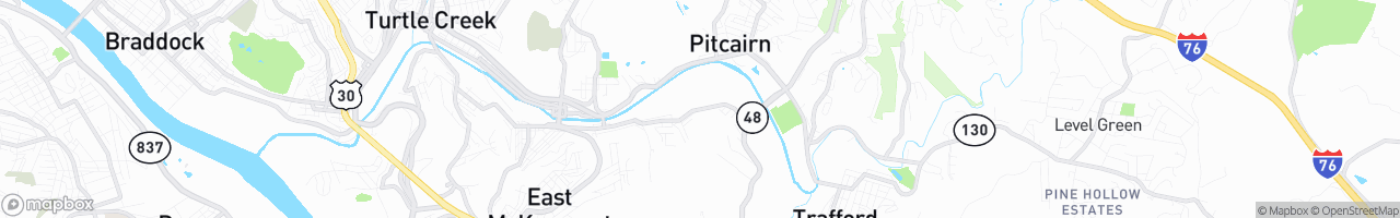 TruckMap | Norfolk Southern Pitcairn Intermodal Terminal 701 Wall Ave ...