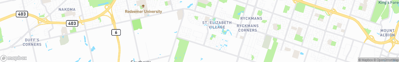 TruckMap | YHM1 Amazon Fulfillment Centre 110 Aeropark Blvd Hamilton ON