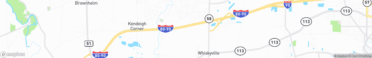 TruckMap | Sunoco Gas Station 7998 Rt. 58 S Leavitt Rd Amherst OH 44001