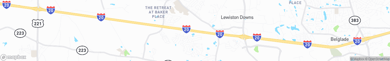TruckMap | Weigh Station Grovetown WB I-20 W Grovetown GA 30813