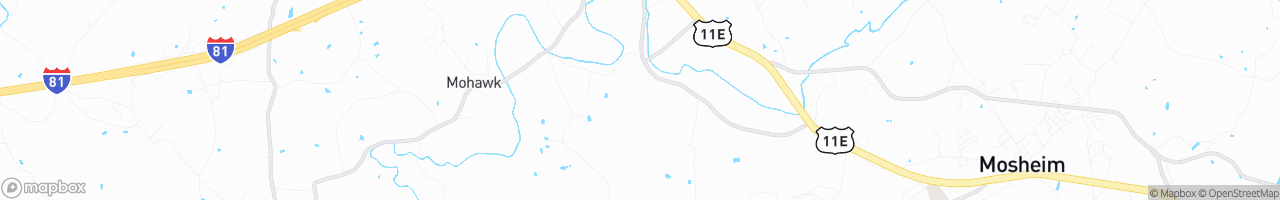 TruckMap | Walmart Distribution Center 1659 Pottertown Rd Midway TN 37809