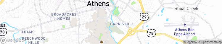 TruckMap | Distribution Centers near Athens, GA