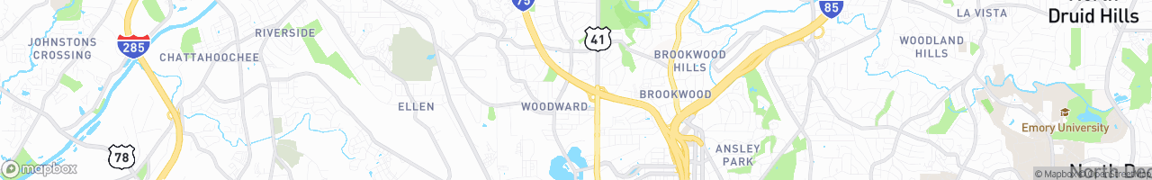 TruckMap | Walmart Supercenter 1801 Howell Mill Rd NW Atlanta GA 30318