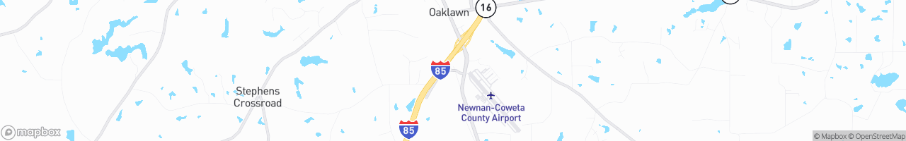 TruckMap | Amazon Fulfillment Center 280 Bridgeport Blvd Newnan GA 30263