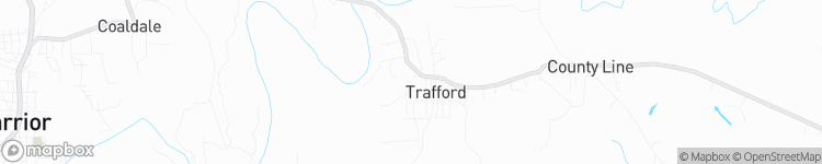 TruckMap | Intermodal / Trains near Trafford, AL