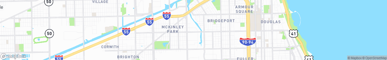 TruckMap | 1400 W 35th St Chicago IL 60609