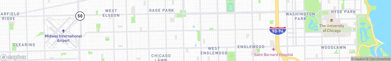 TruckMap | CSX Intermodal 2101 W 59th St Chicago IL 60636