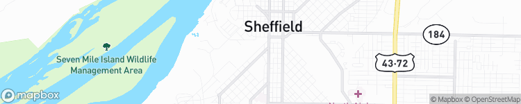TruckMap | Grocery Stores near Sheffield, AL