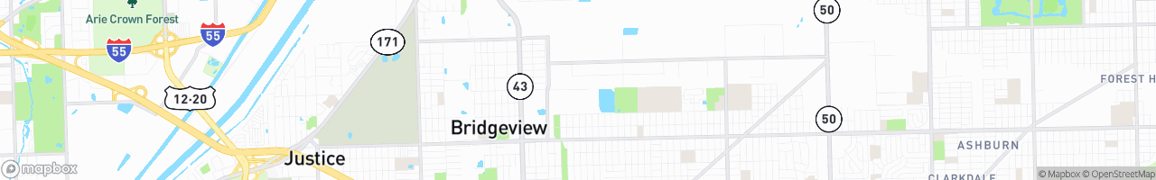 TruckMap | FedEx Ground Chicago Hub 6833 W 75th St Bedford Park IL 60638