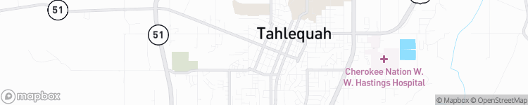 TruckMap | Truck Stops near Tahlequah, OK