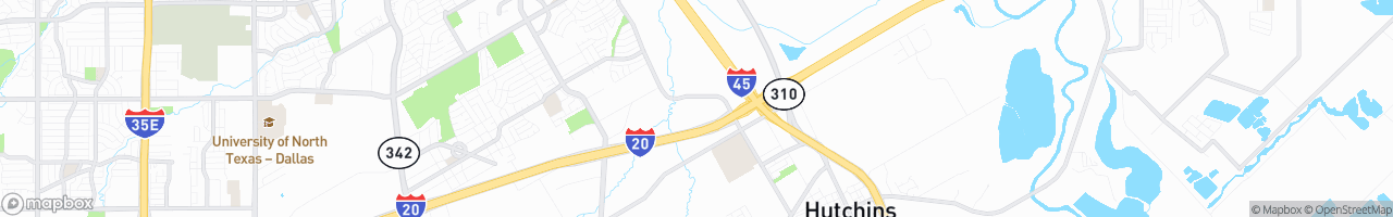 TruckMap | Amazon Fulfillment Center FTW1 33333 Lyndon B Johnson Fwy ...